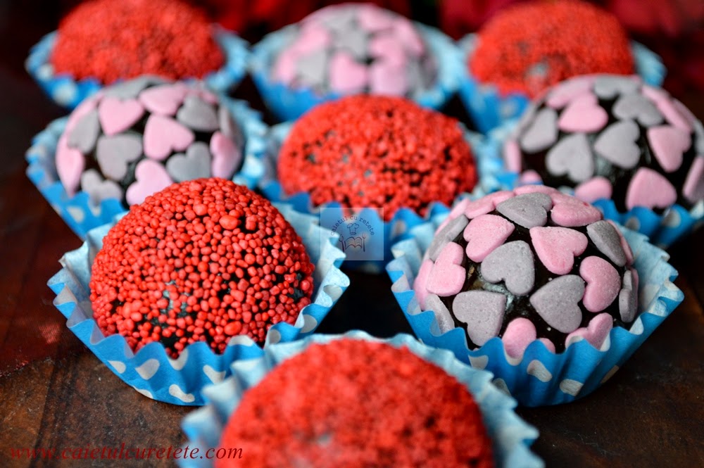 Bomboane Brigadeiro - CAIETUL CU RETETE