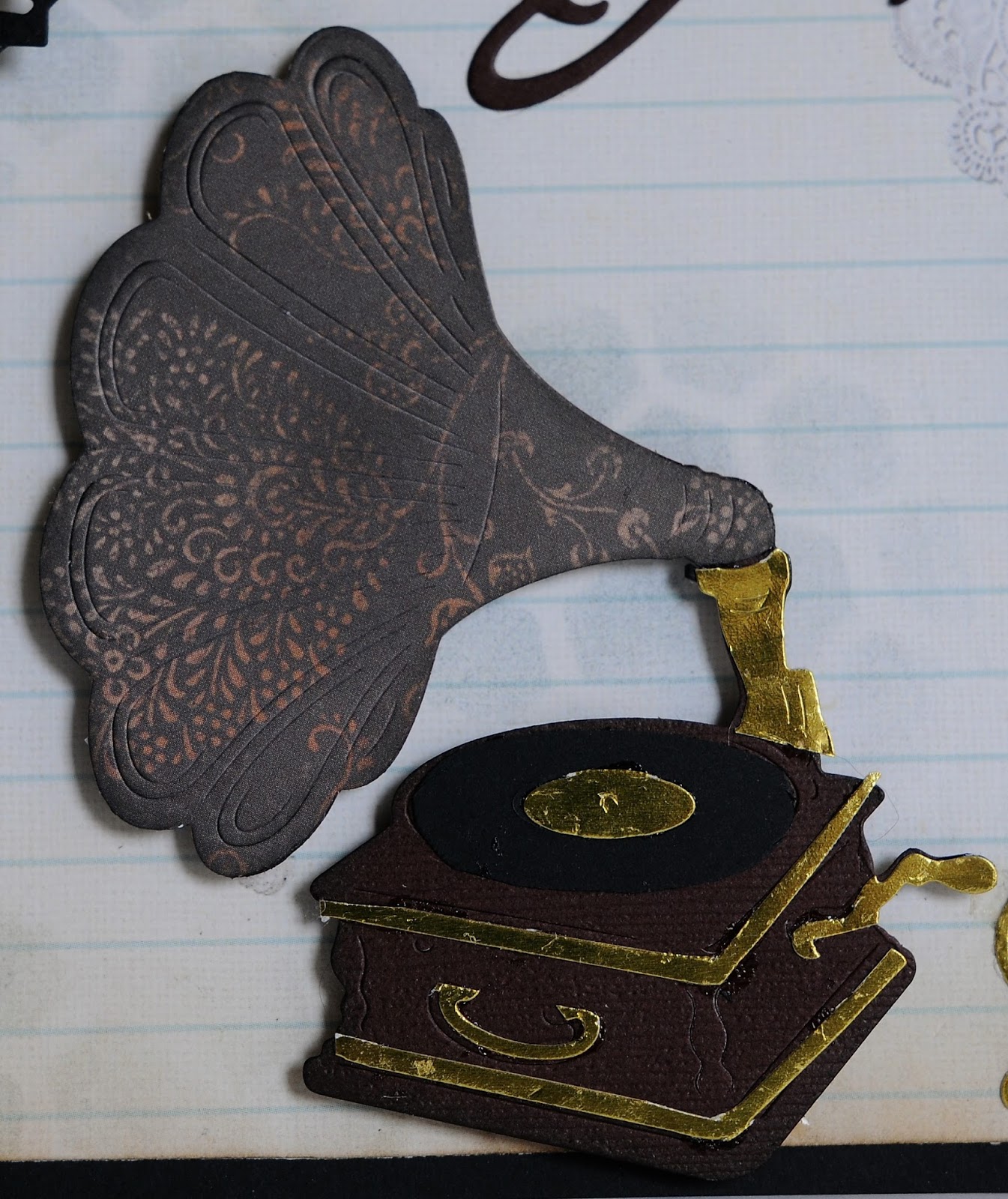 Antique Phonograph - Cheery Lynn Designs Inspiration Blog