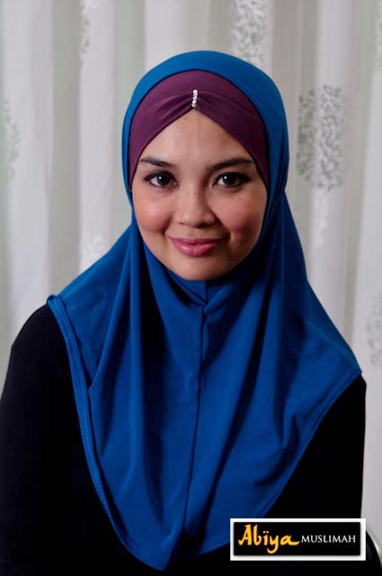 Abiya Muslimah: Syria & Beaded Jubah Satin Dress