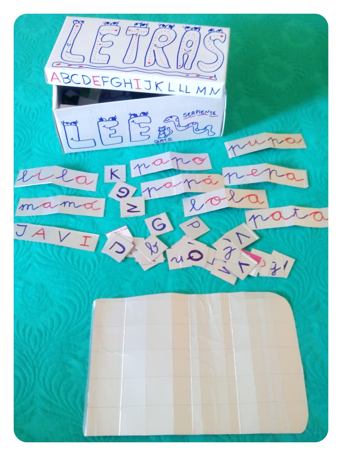 CUENTOS DE AULA DE INFANTIL: "LA CAJA DE LAS LETRAS" JUEGO DE LETRAS ...