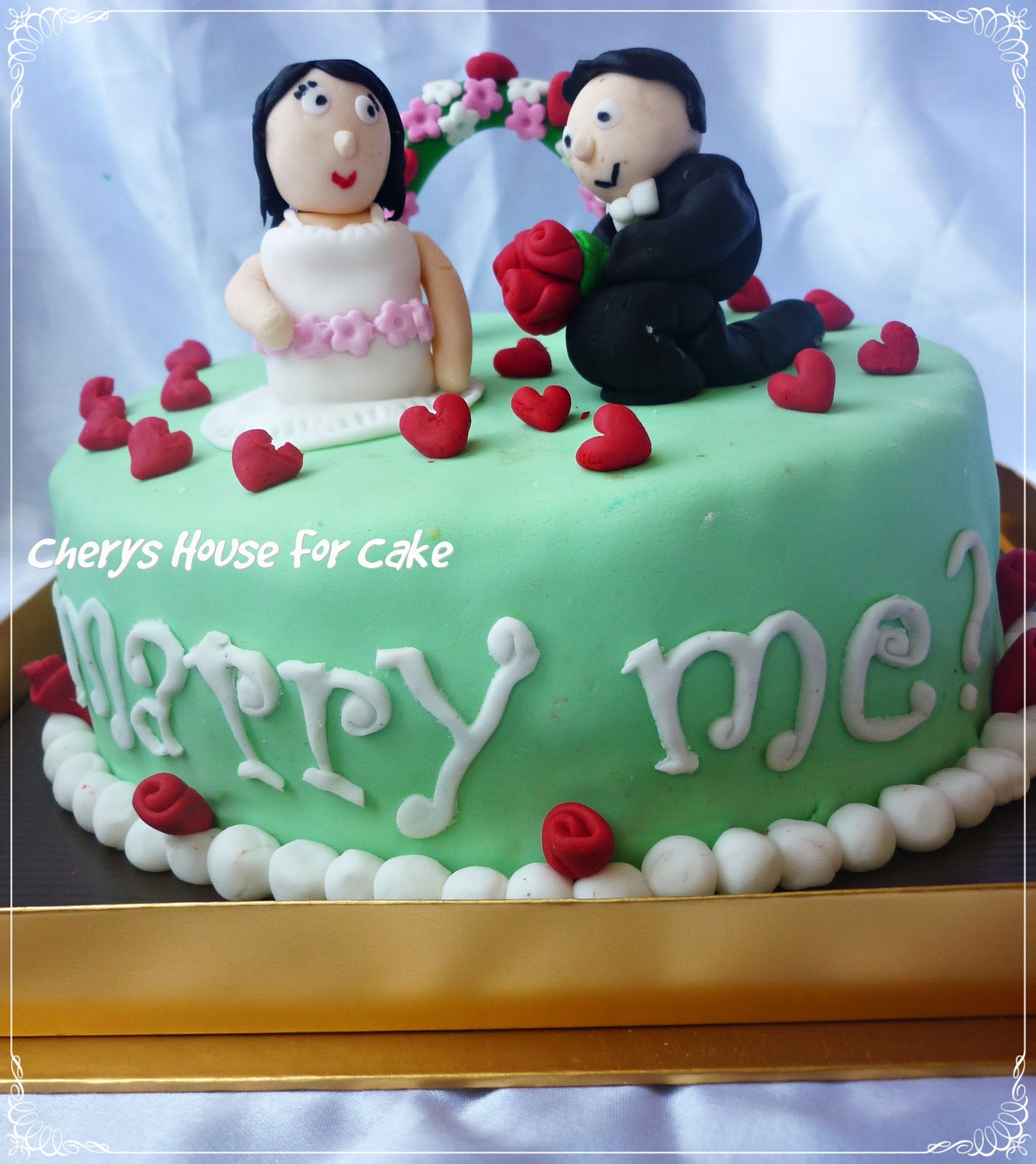 Will You Marry Me Cake ~ CheRyS HouSe