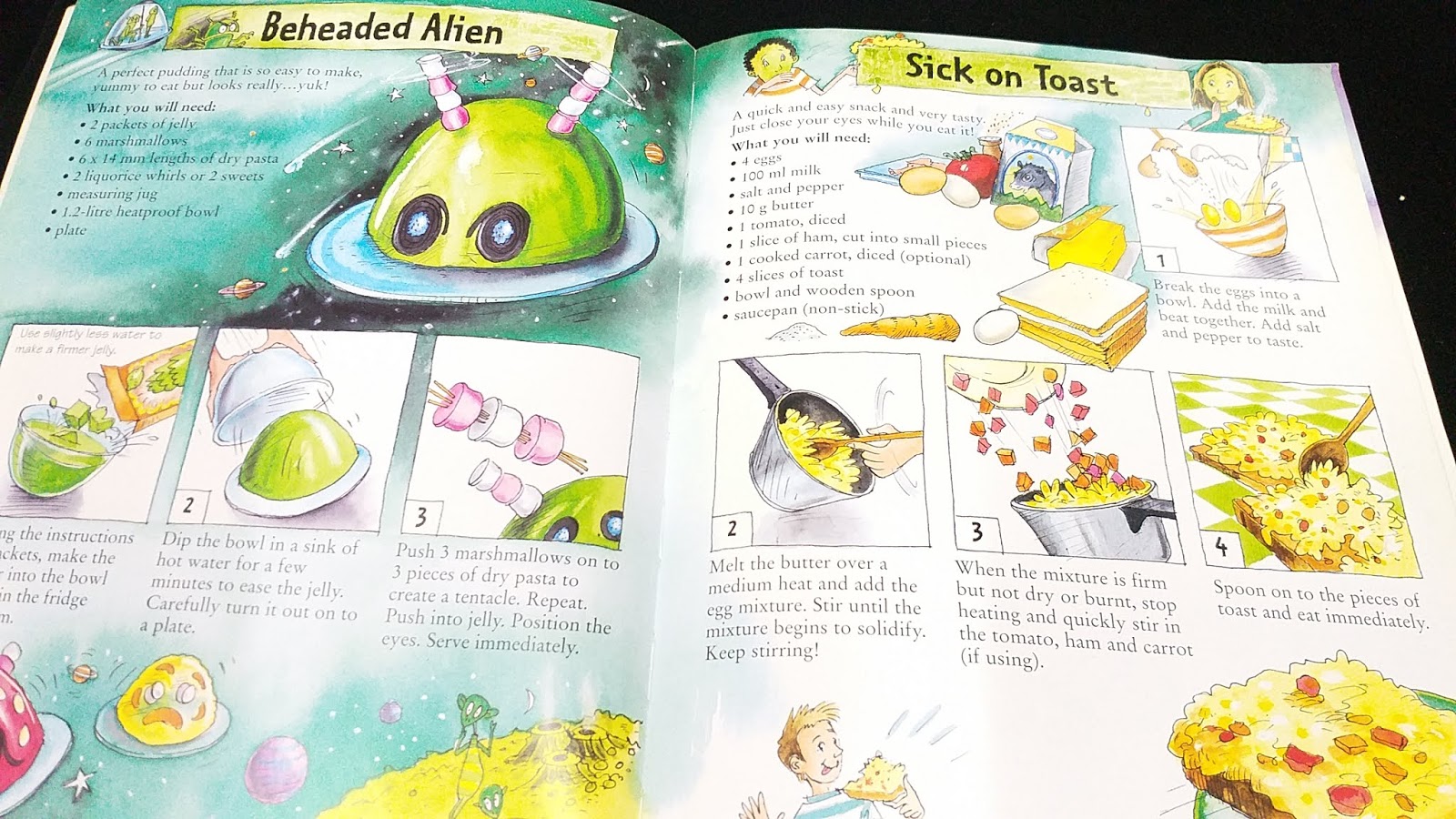 Kid Books Blog: 131.Gruesome Grub and Disgusting dishes / Terrible ...