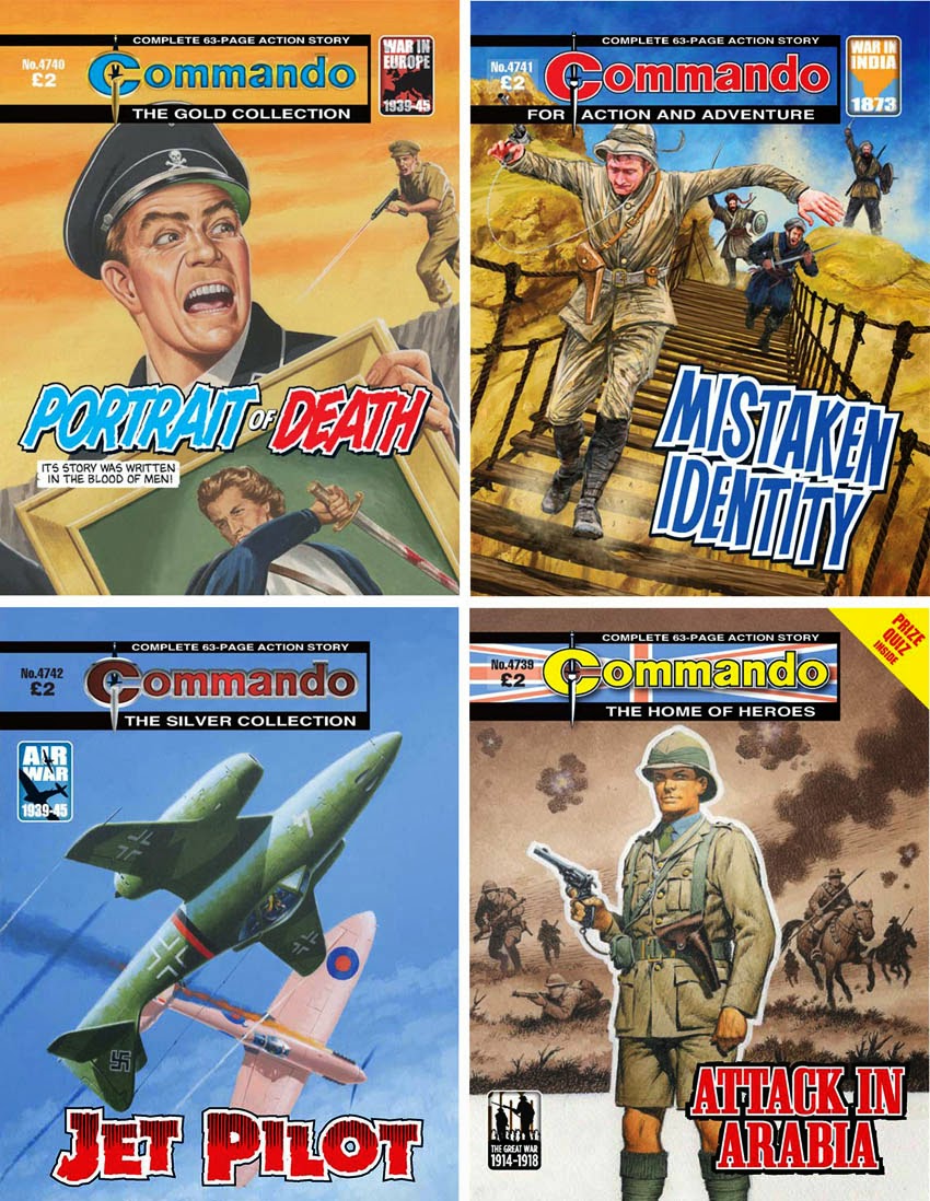 BLIMEY! The Blog of British Comics: Current Commando comics