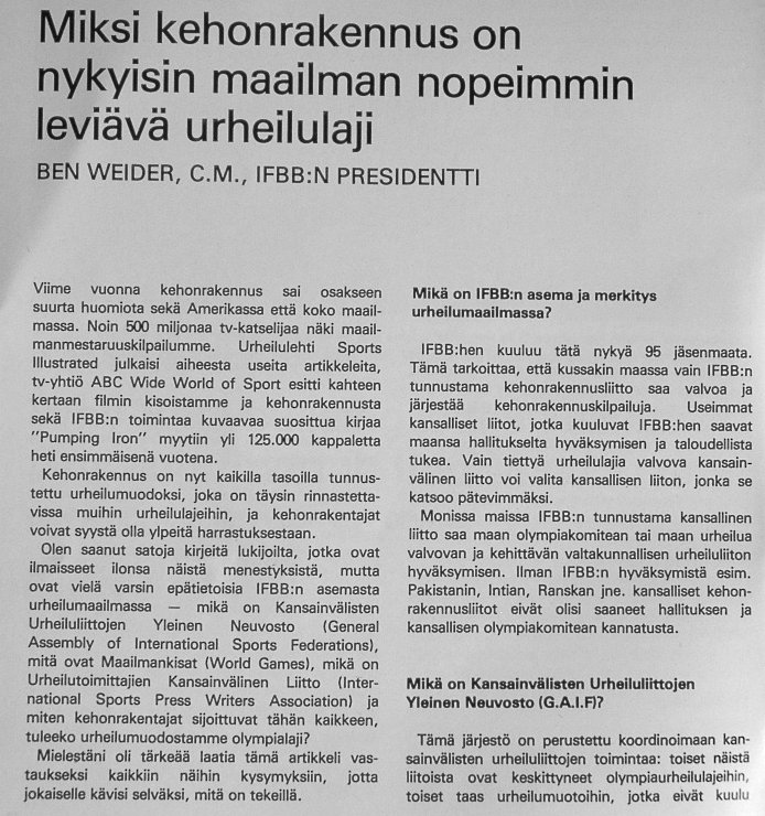 Jorma Raty - The Best Back In The World: | 1976