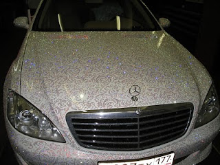 Diamond covered Mercedes | Diamond Mercedes price | Diamond Studded ...