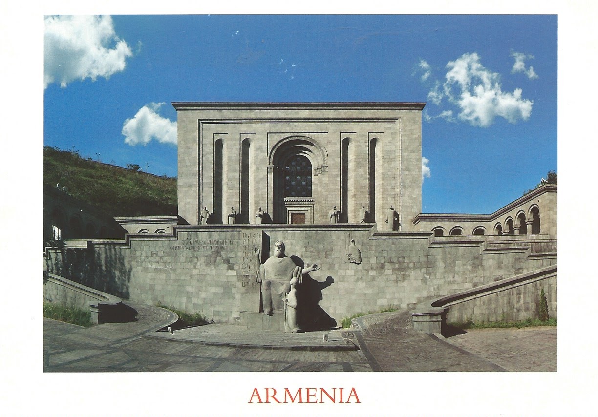 MY POSTCARD-PAGE: ARMENIA ~ Matenadaran - Yerevan