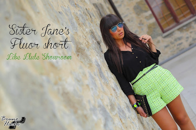 SHORT FLUOR - la huella de mis tacones