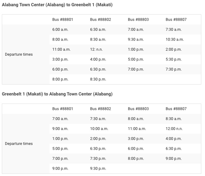 Premium Point-to-Point Bus Service in the Metro