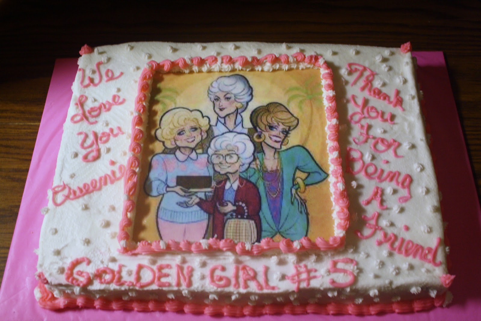 teresa's sweet boutique: Golden Girls Cake