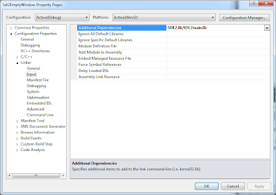 Programmer's Ranch: SDL2: Setting up SDL2 in Visual Studio 2010