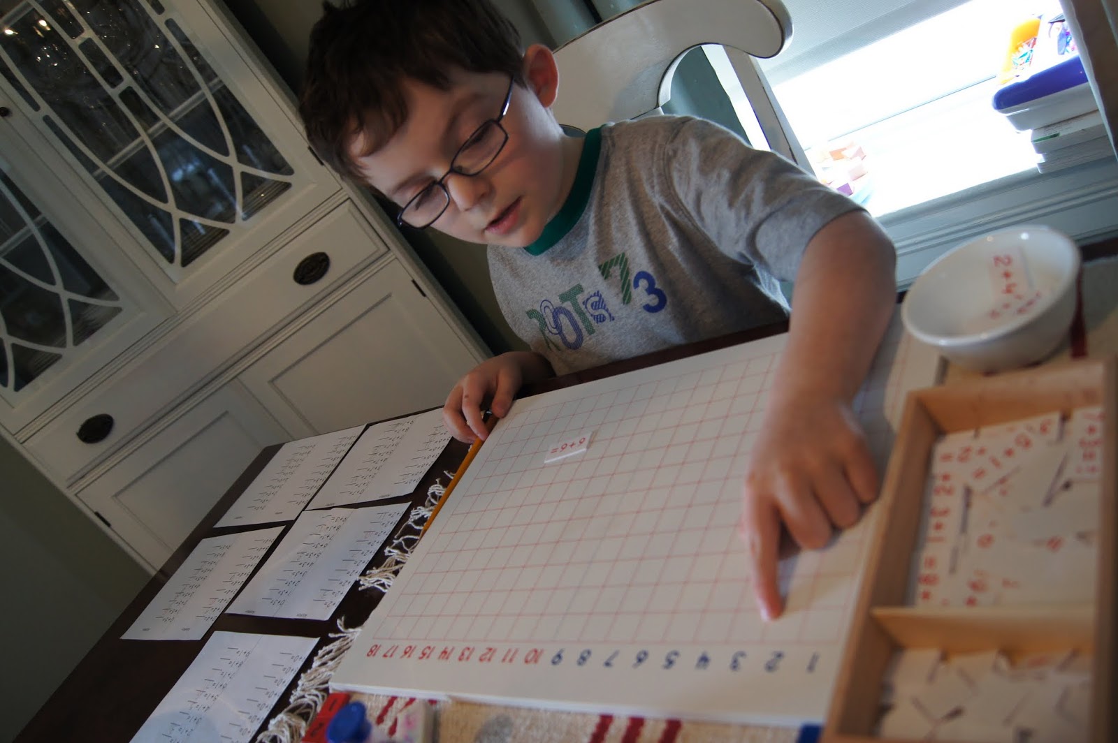 "Making Montessori Ours": Addition Strip Board, Montessori Addition ...