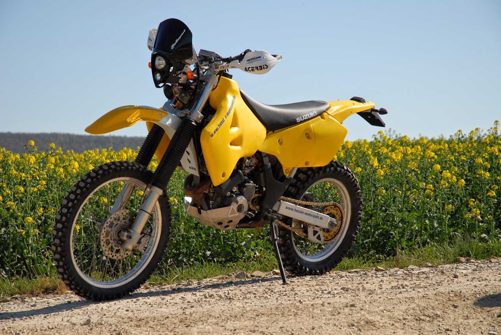 Der SUZUKI DR RALLYE & DR CUSTOM BIKE BLOG: HESSLER RALLYE DR-Z 400