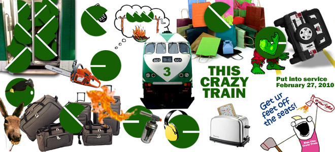 You. Me. Ride This Crazy Train - Adventures and Observations on The GO