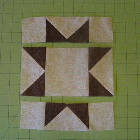 Dunawi Creek: Asha's Sawtooth Star Quilt: Part 3 - Piecing the Sawtooth ...