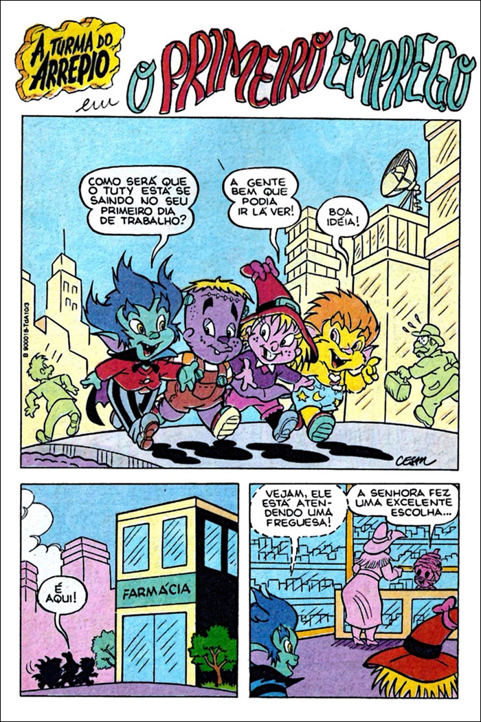 A TURMA DO ARREPIO numero 10(LEITURA DE QUADRINHOS ONLINE)