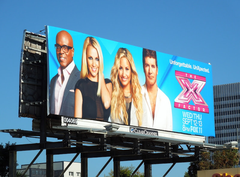 bridesmaids movie: The X Factor USA season 2 TV billboard...