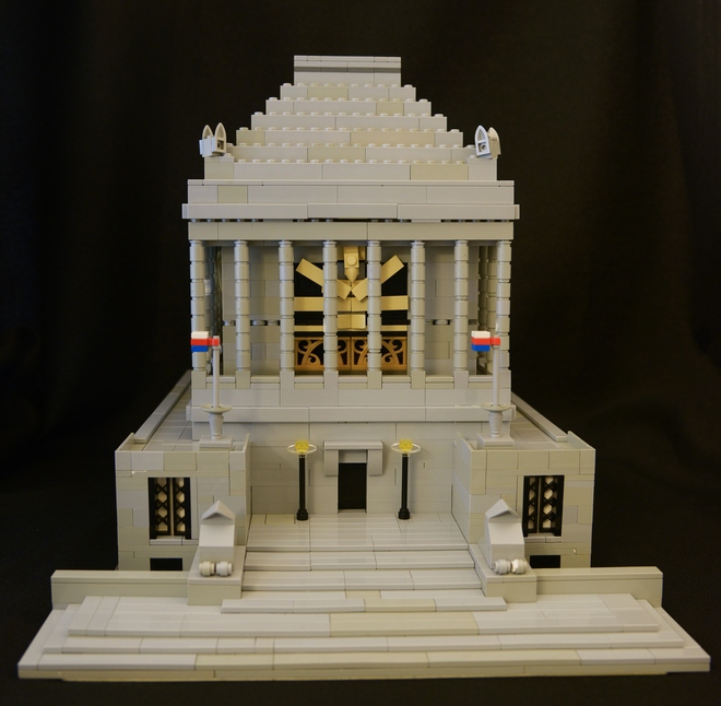 Freemasons For Dummies: House of the Temple In Lego