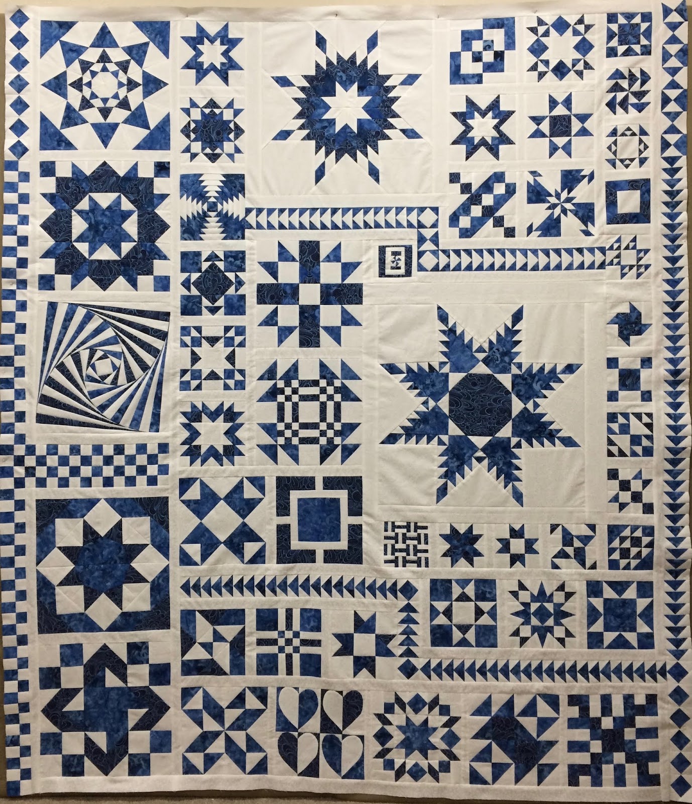 Hand Made Karma: Blue&White Sampler