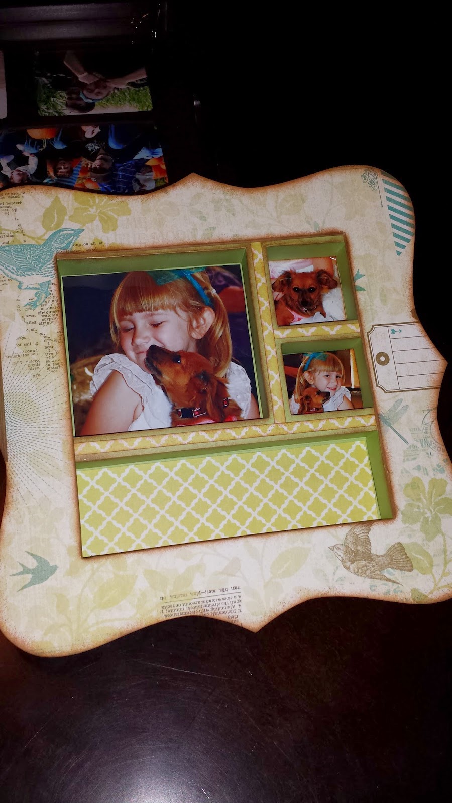Memory Lane Crafts: Skylark Bracket Frame Fun