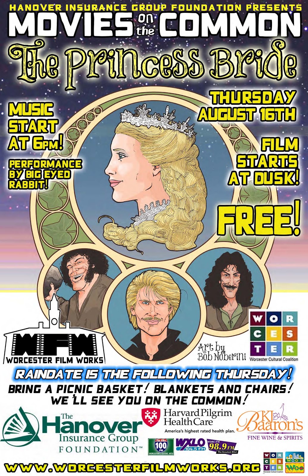 The Geeky Nerfherder: Movie Poster Art: The Princess Bride (1987)