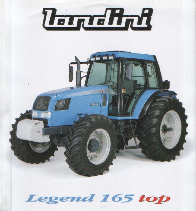Tractores en 1:43 - TALLER EL " 22": Landini Legend 165 (2003)