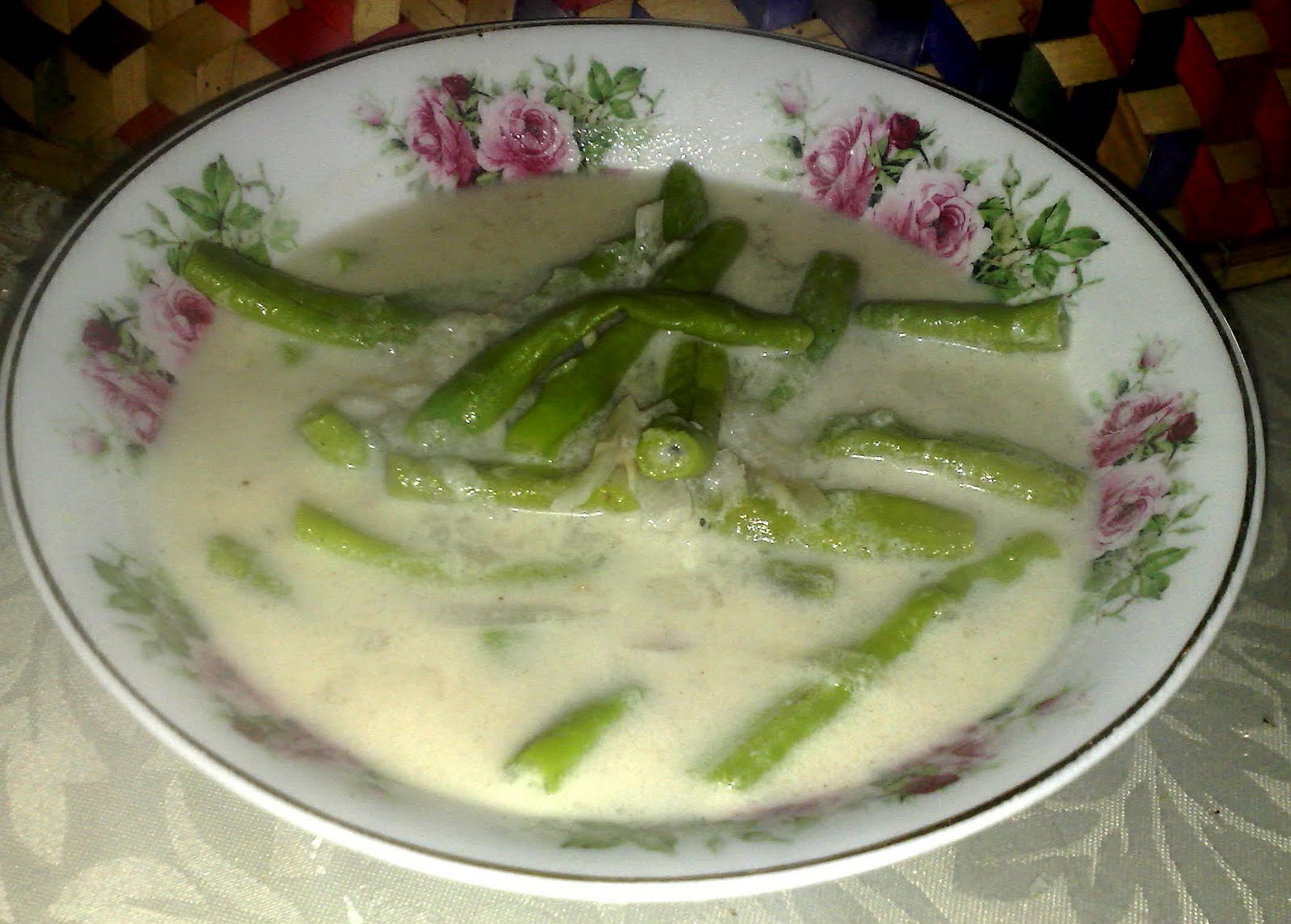 Resepi Sayur Lemak Kacang Panjang