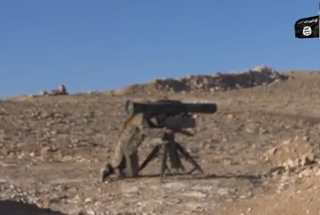 Syrian War Blog: ISIS HJ-8 Anti-tank Missiles