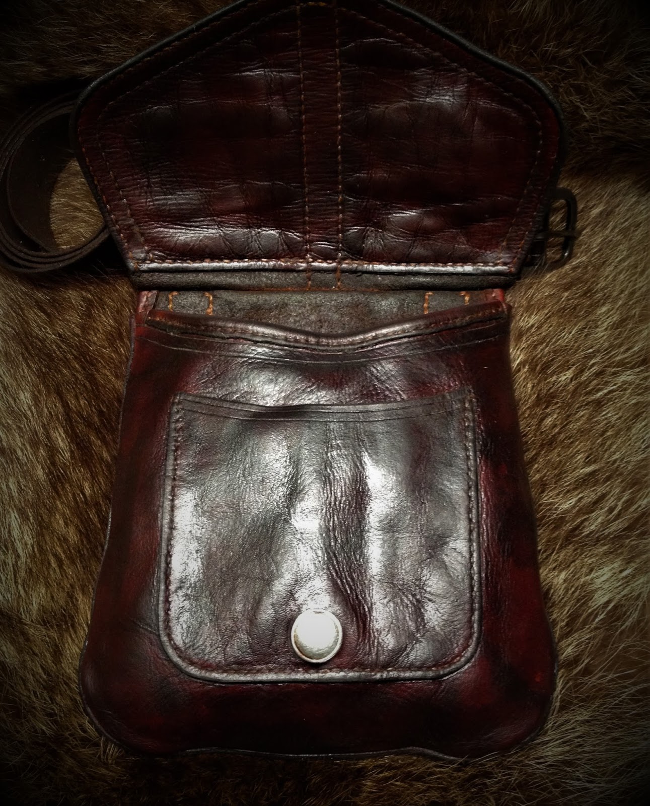 Leather from the Past: Shot Bag #48