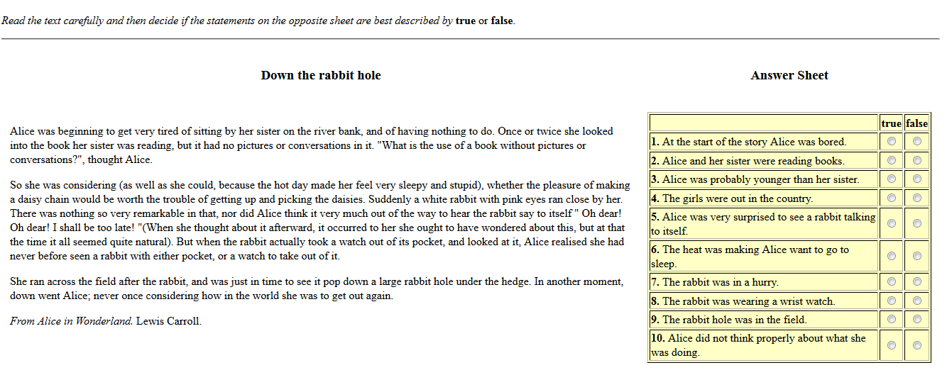 Gazpacho is not tomato soup: Reading - Part 2 - PET (B1)