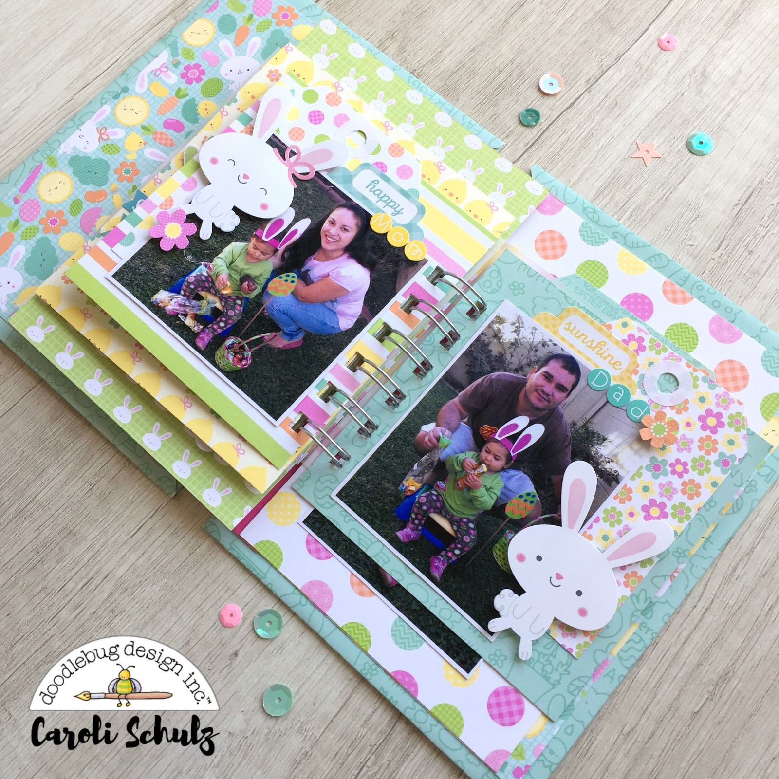 Doodlebug Design Inc Blog: Easter Express Collection: Easter Mini Album ...