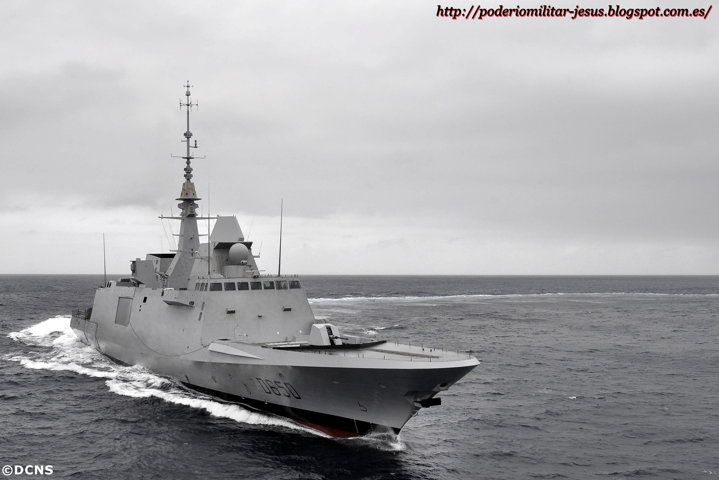 Poderío Militar: DCNS entrega la primera fragata FREMM.