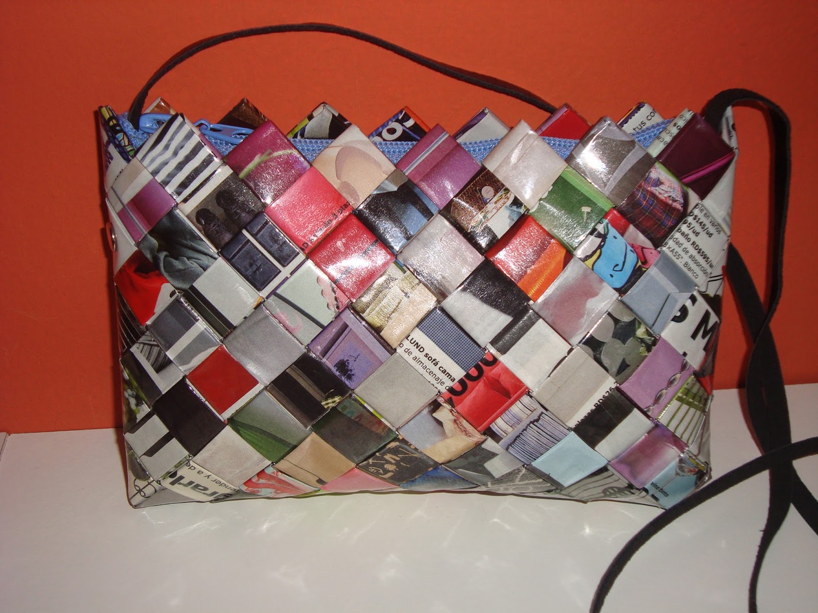 Carteras de revista plastificada