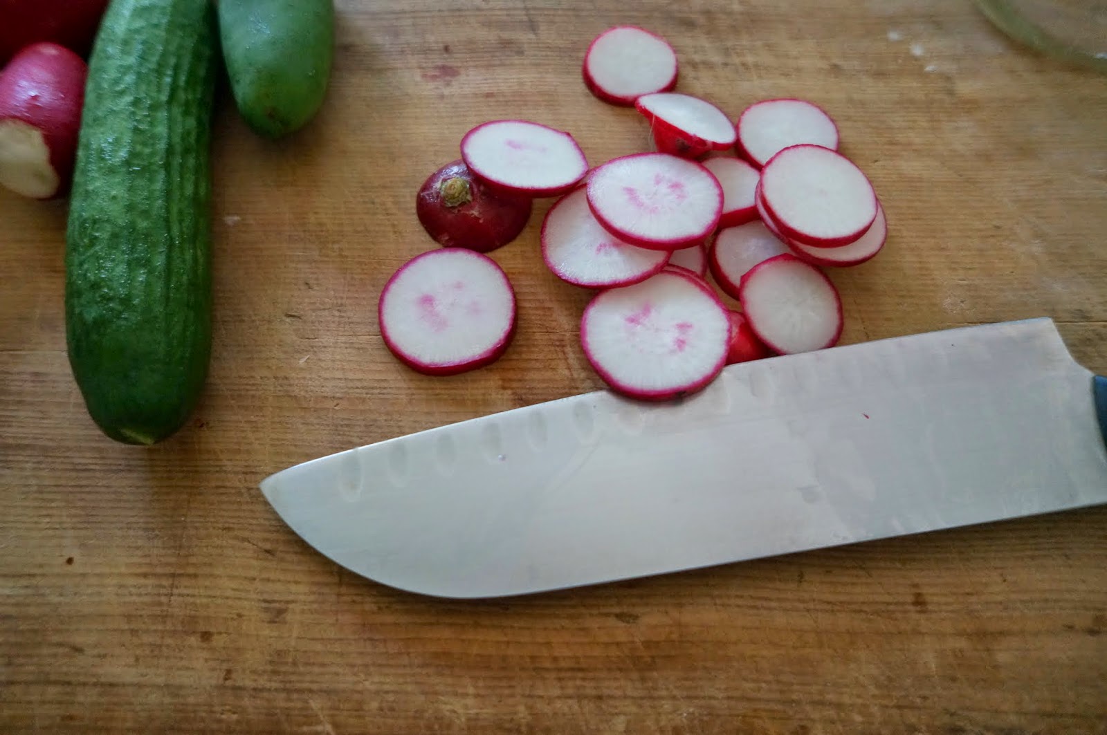 Spicy Pickled Pink Radish