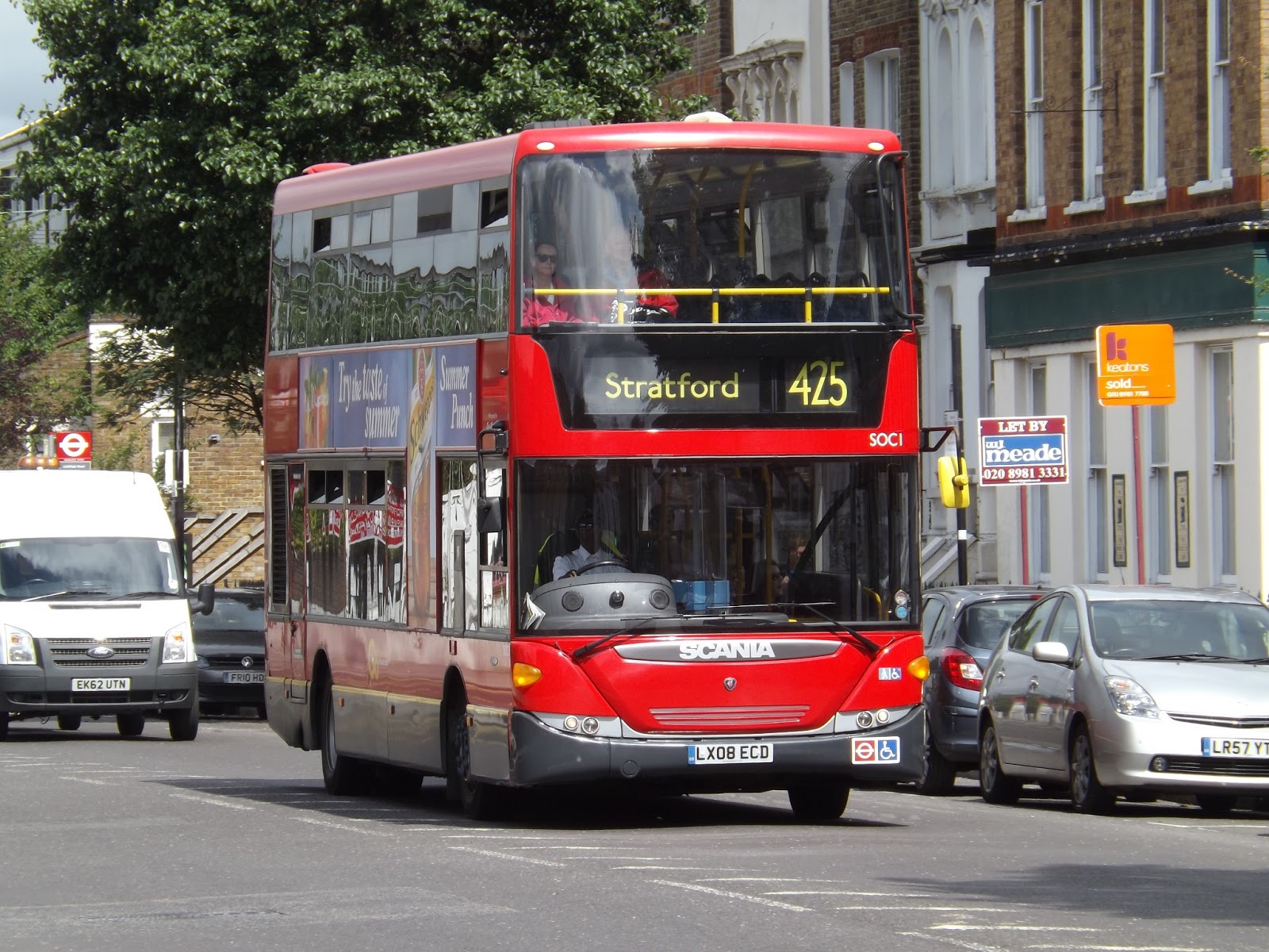 Londontransport3: Route 425 Operation transferred to Tower Transit