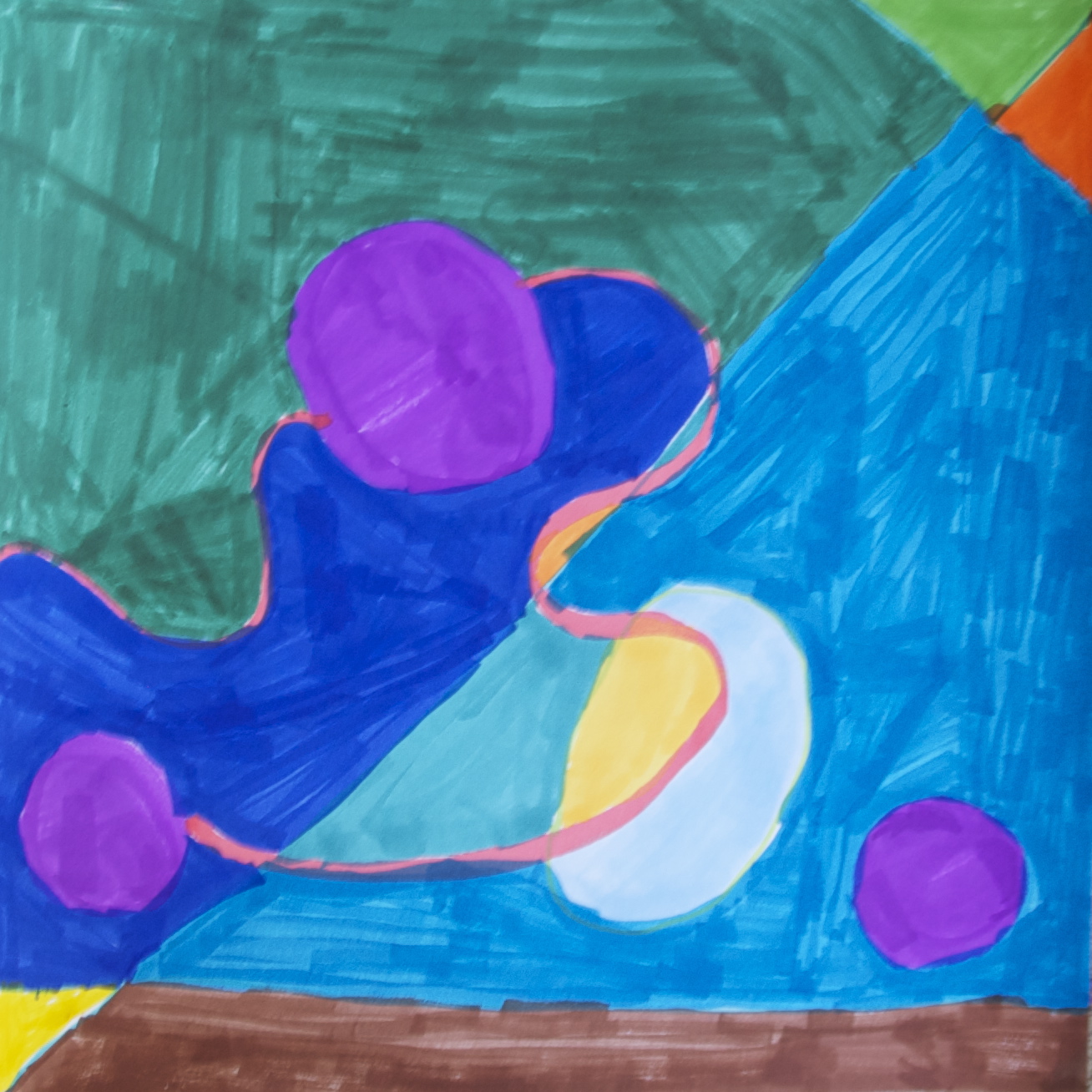 Afternoon Art Classes for Kids: Introduction to Drawing using Abstract Art