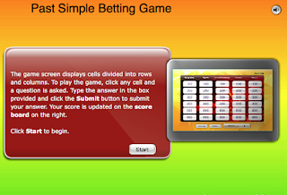 Made in England: Past Simple Betting Game