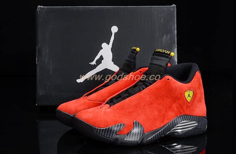 Nike Air Jordan 14 Retro "Ferrari" shoes