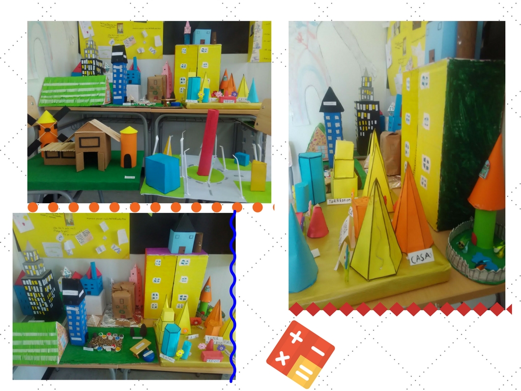 Investiga con nosotros: Edificios con cuerpos geométricos 4ºD