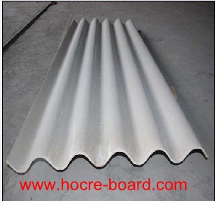 Hocreboard Building Materials: Corrugated fiber cement roofing