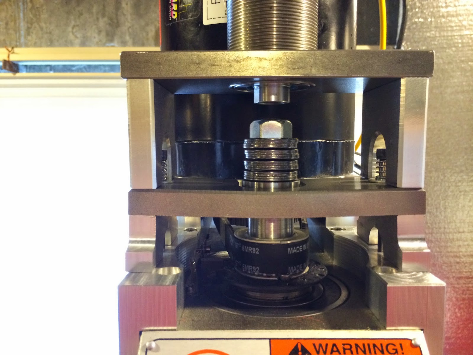 LinuxCNC G0704 conversion: Hydraulic Power Drawbar