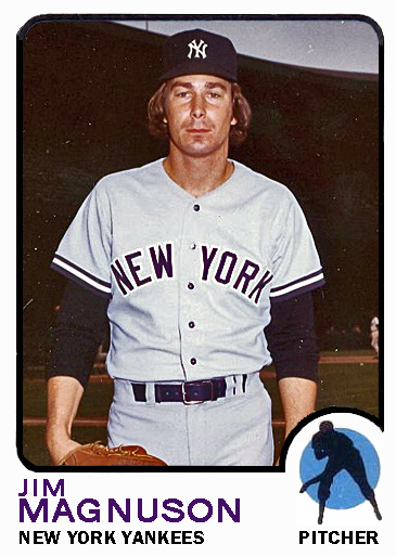 1973 Topps Baseball Card Update Series: 1973 New York Yankees - 80-82 ...