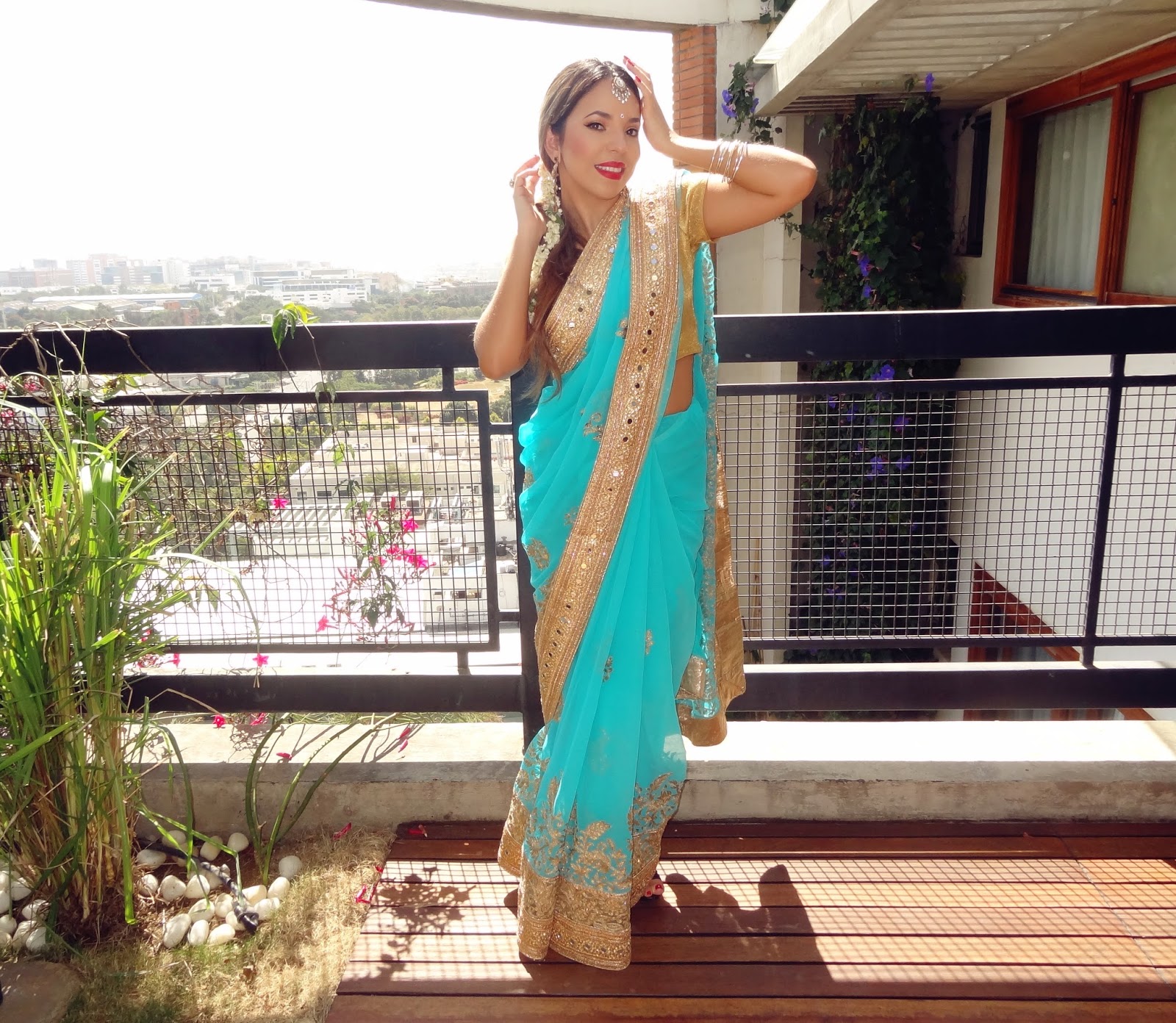 Mi first Saree - Dreams, Colors and Glitter
