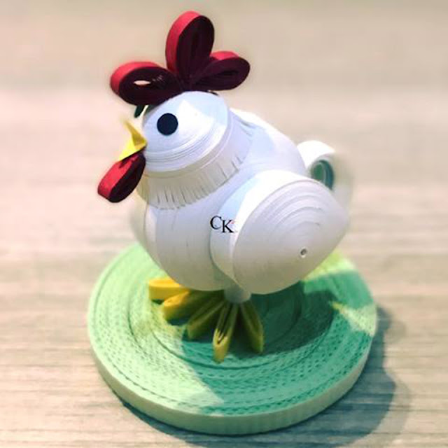 Quilling Chicken
