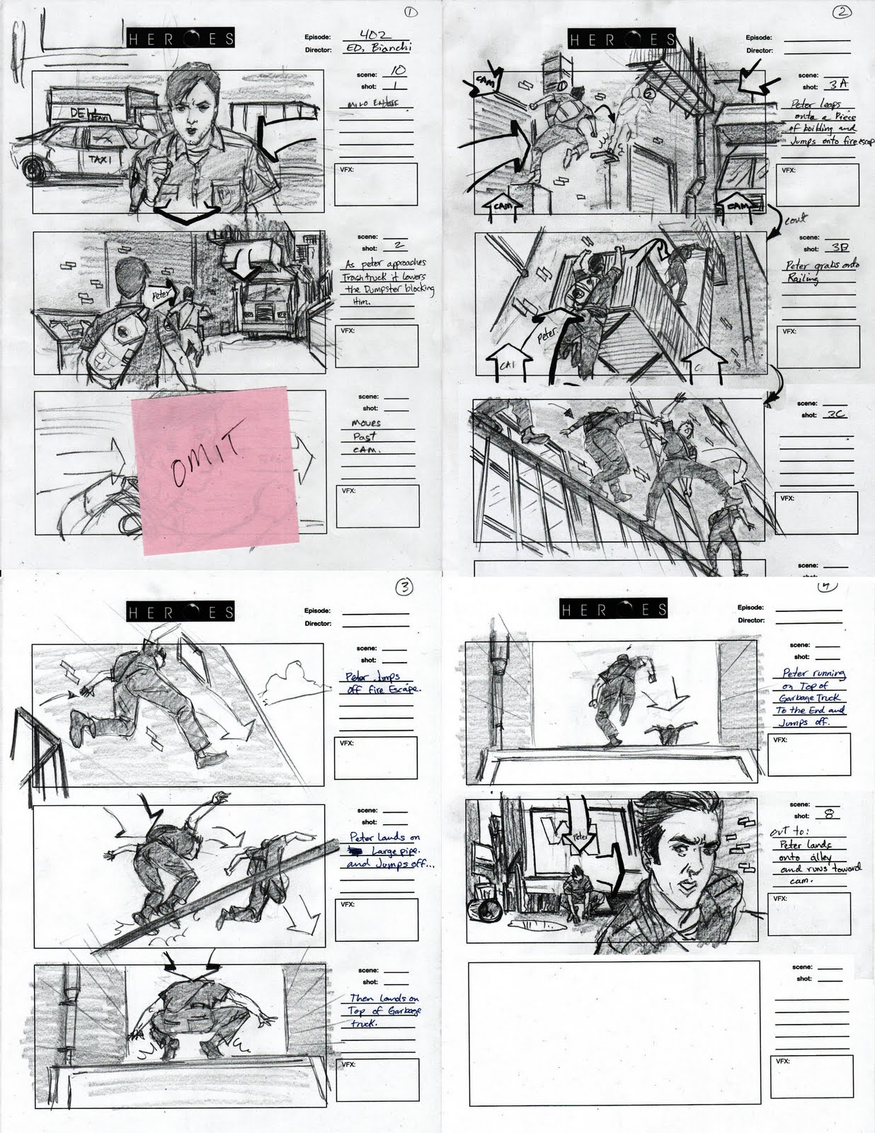 Cesar Lemus Talks About Astonishing 'Heroes' and 'Wonder Woman' Storyboards