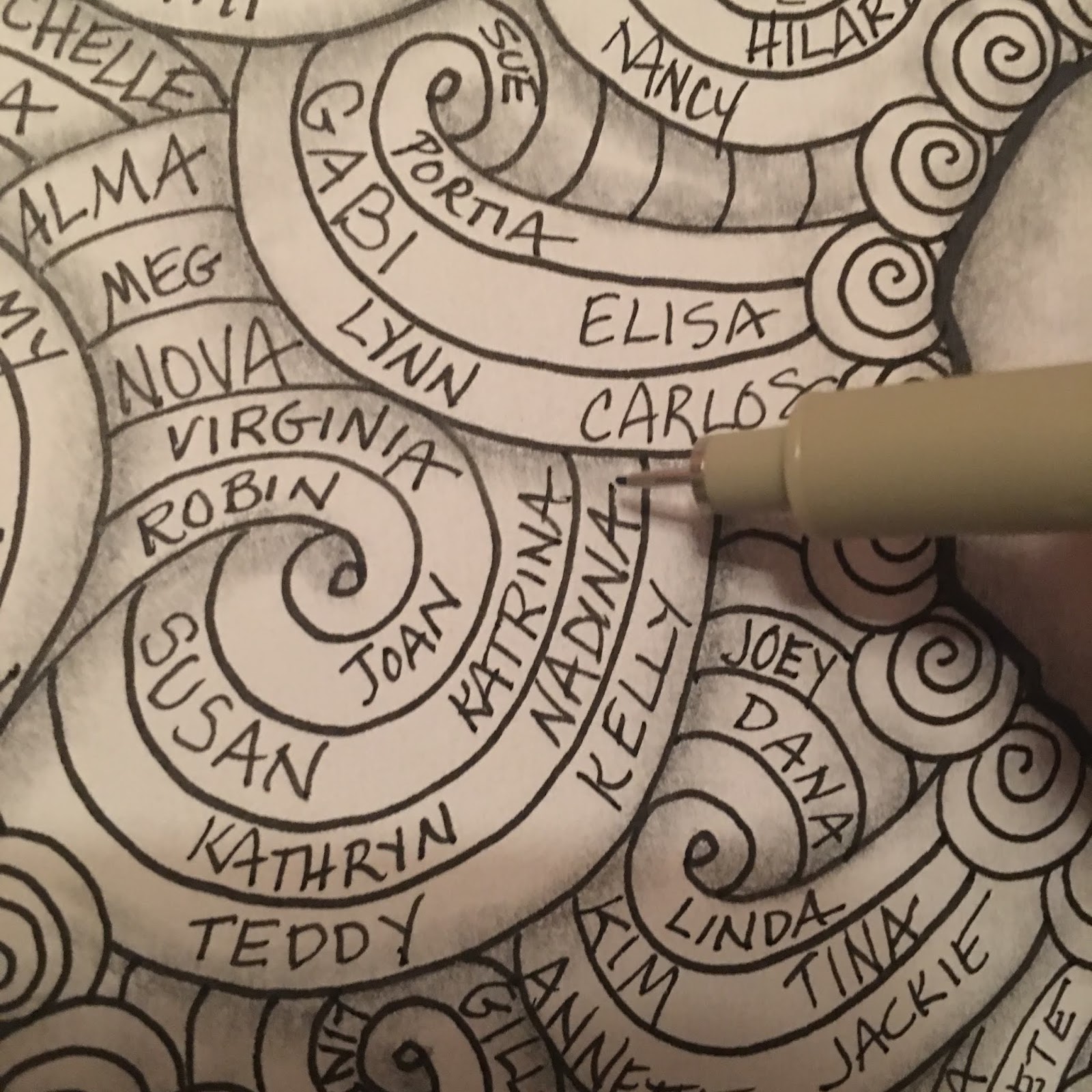 Tickled To Tangle: "It's a String Thing" #263 Tiles