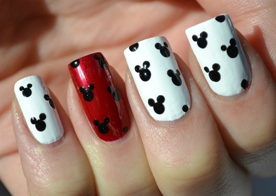 Todos Aman a Pepina: Uñas decoradas: Diseños de Minnie Mouse!!