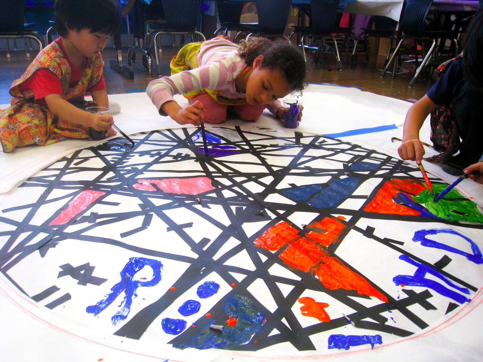 We-Make-Marks: HOLY MOLY!!: The Tape Project 3 (Stained Glass Style)