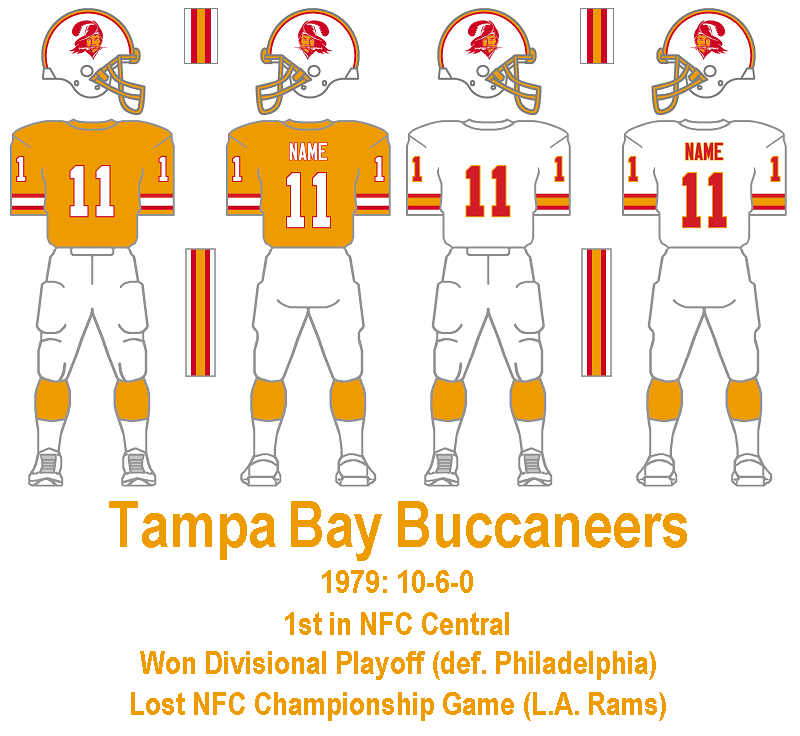 Bill's Update Blog: 1976-79 Tampa Bay Buccaneers