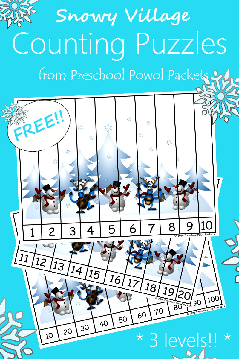 Preschool Snow Activities for a Snow Theme or Snowman Theme | Preschool ...