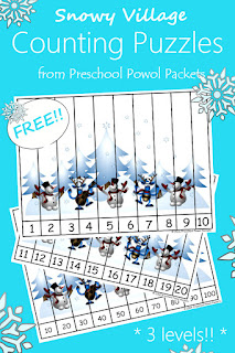 Preschool Snow Activities for a Snow Theme or Snowman Theme | Preschool ...